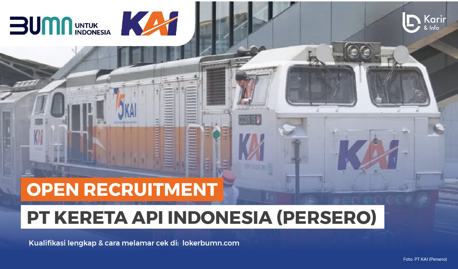 PT Kereta Api Indonesia (Persero) - Karir dan Info