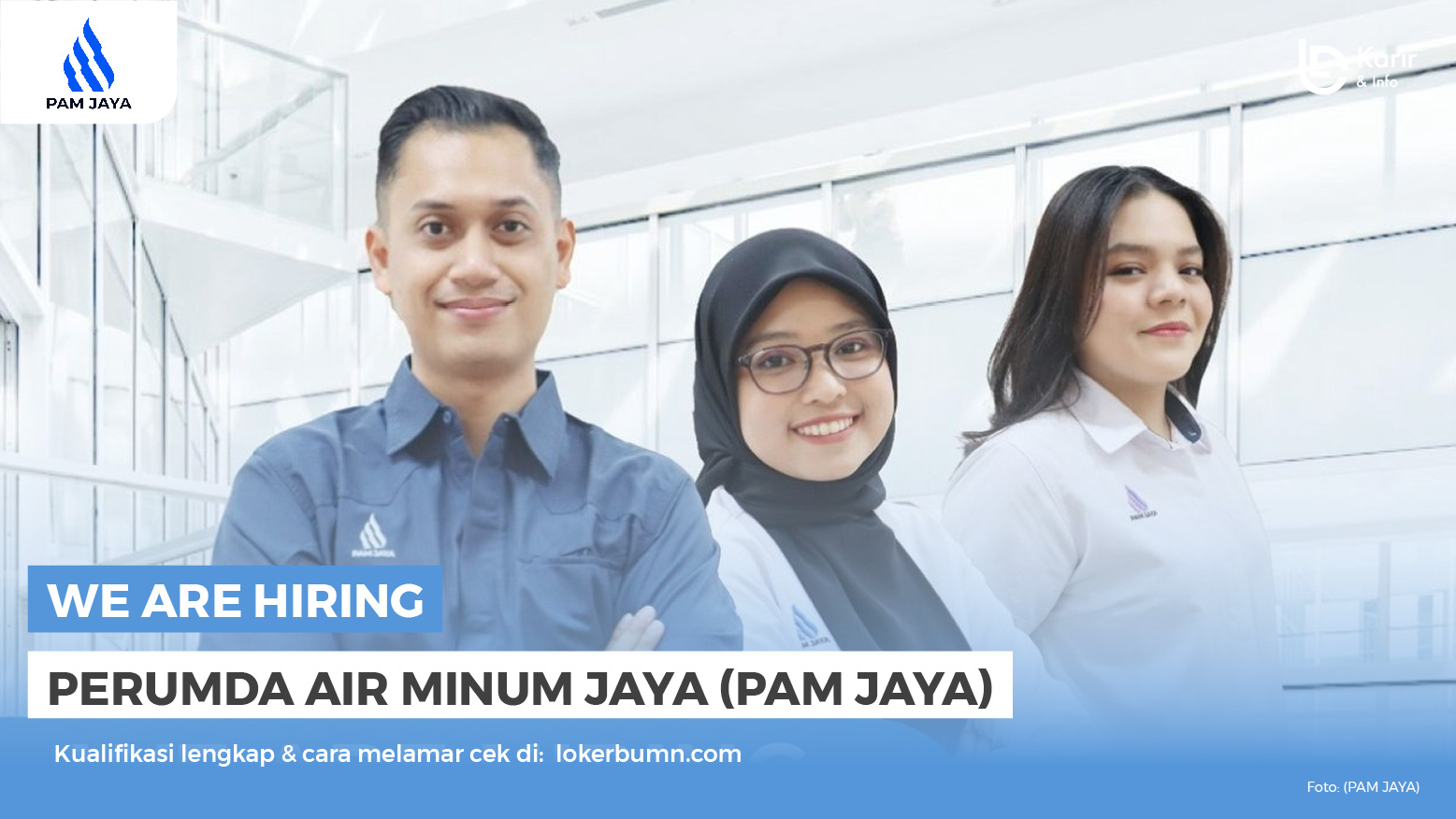 Perumda Air Minum Jaya (PAM JAYA) - Karir dan Info