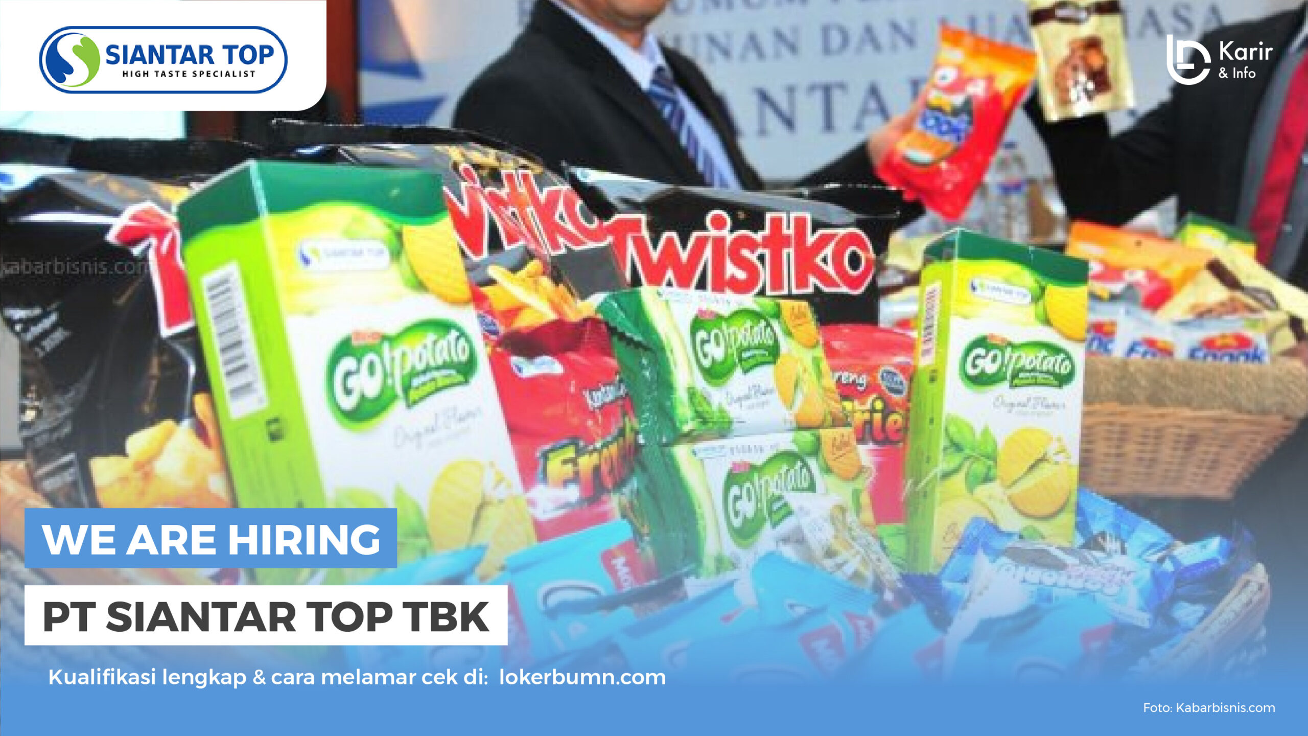 PT Siantar Top Tbk - Karir dan Info