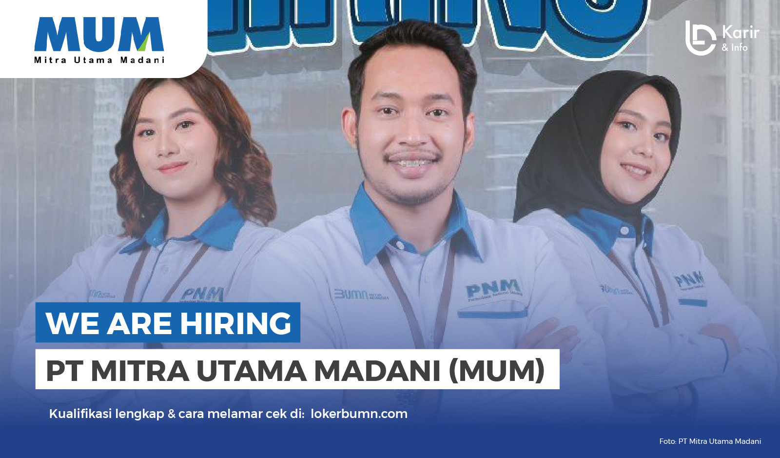 PT Mitra Utama Madani (MUM) - Karir dan Info