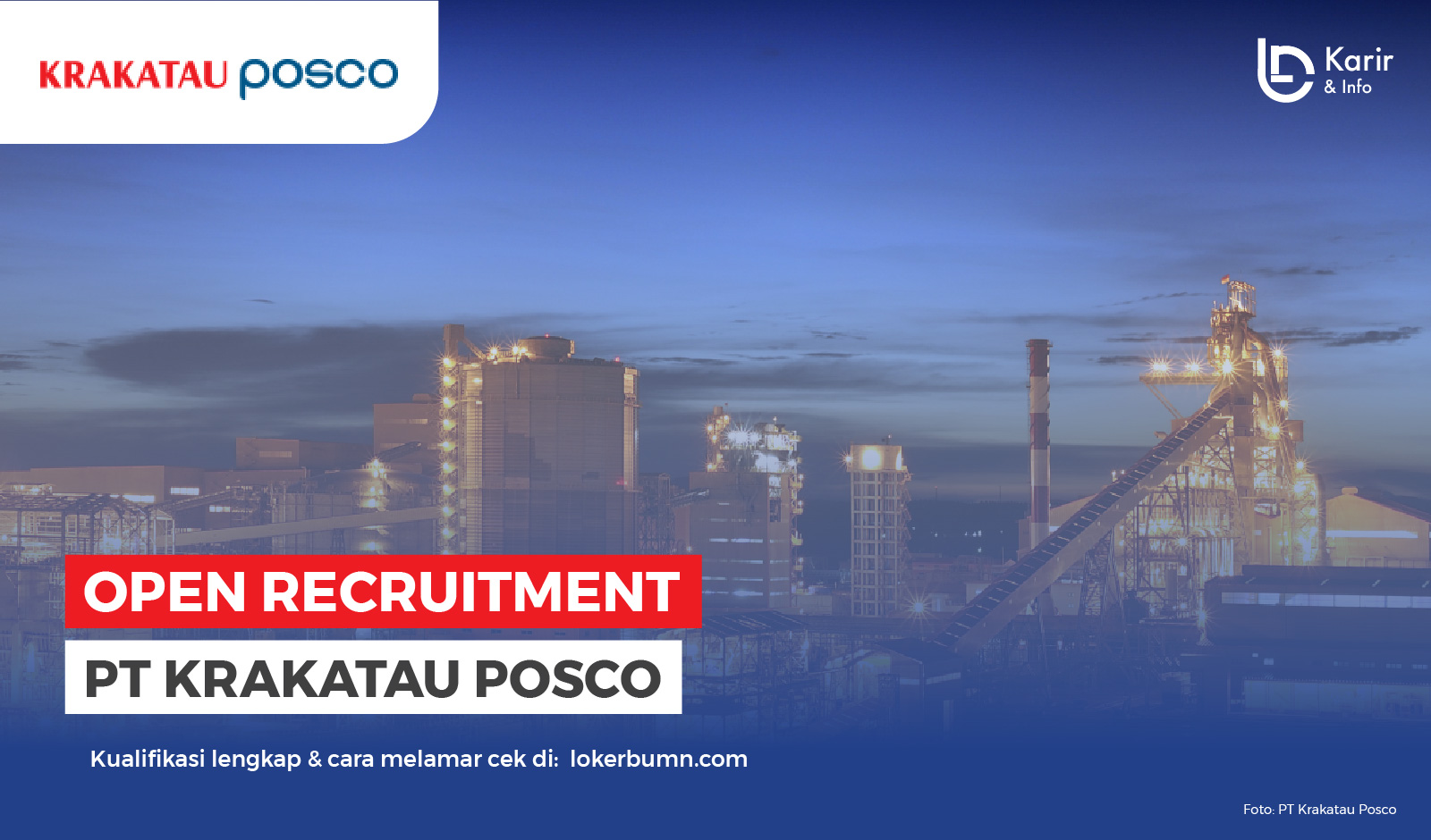 PT Krakatau Posco - Karir dan Info