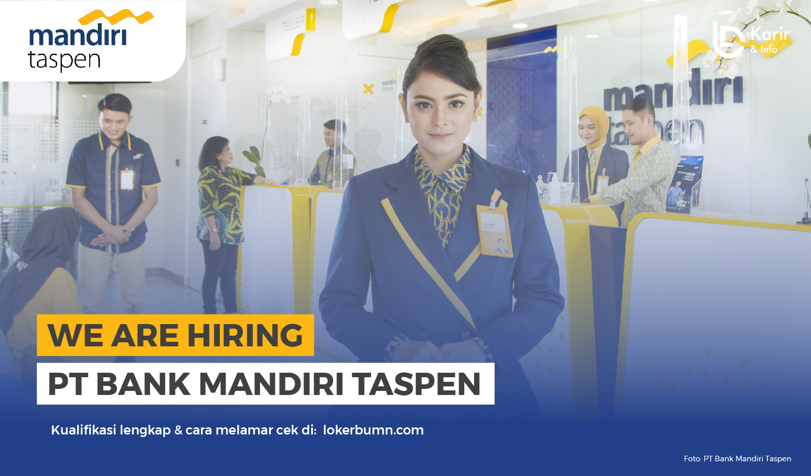 PT Bank Mandiri Taspen - Karir dan Info