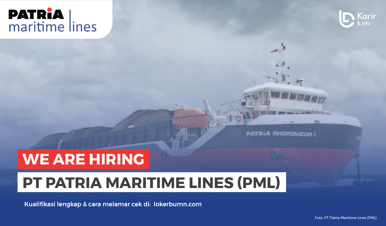 PT Patria Maritime Lines - Karir dan Info