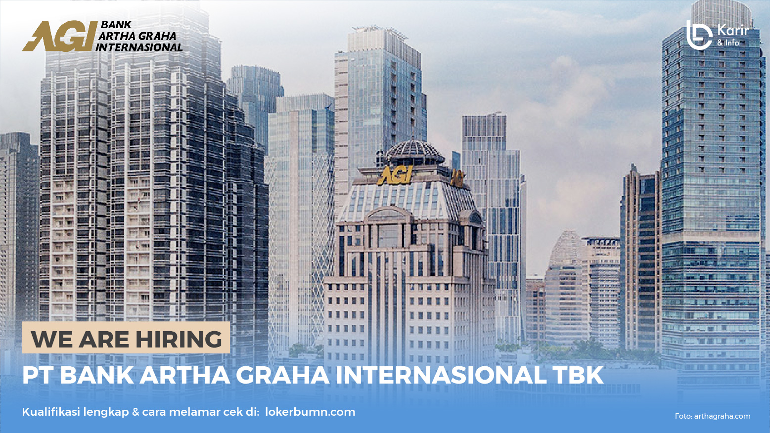 PT Bank Artha Graha Internasional Tbk - Karir dan Info